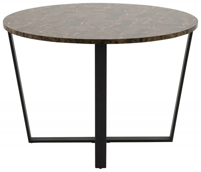 Konferenční stolek Amble 2 mramor hnědý