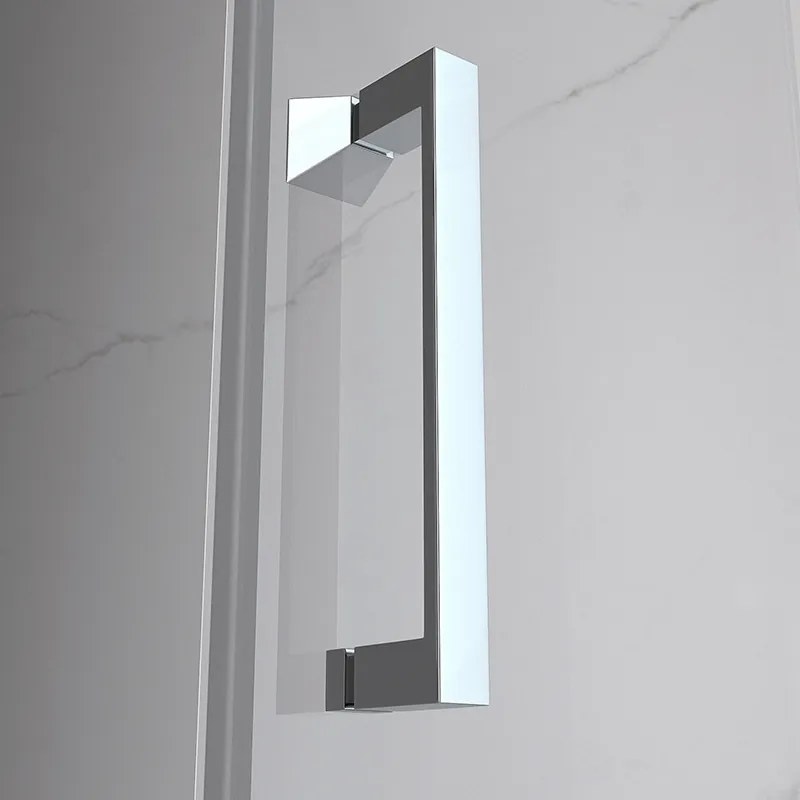 BPS-koupelny Obdélníkový sprchový kout HYD-OK06 110x80 chrom/transparent