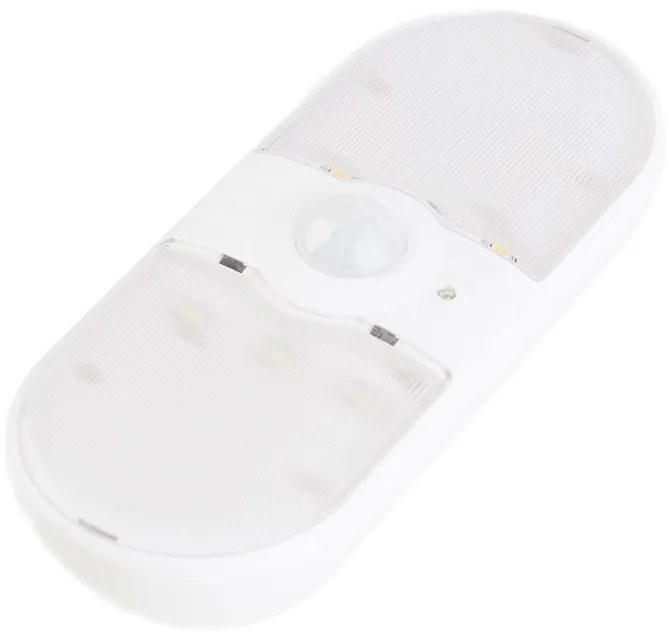 Nástěnné LED svítidlo, 1x LED 0,5w 4000k, w, pohybový senzor