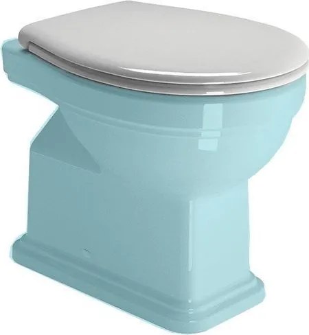 GSI CLASSIC retro WC sedátko, Soft Close, bílá/chrom MSC87CN11