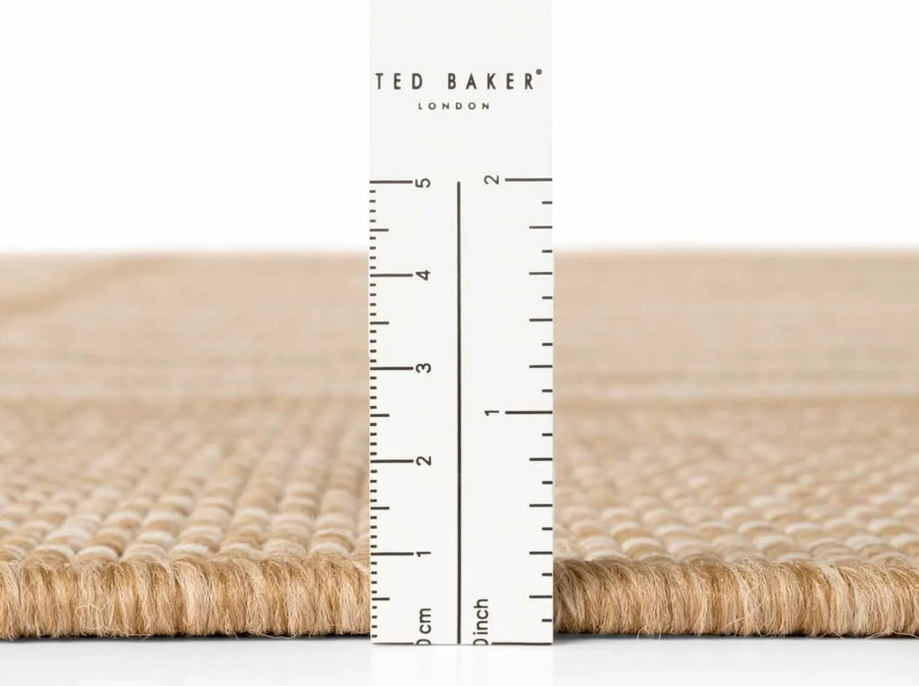 Ted Baker, Kusový koberec Ted Baker Haringey 106382 Natural White, 200x300, béžová, chodba / předsíň