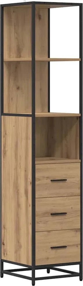 Sada koupelnového nábytku 4 ks Artisanový dub 65 x 33 x 60 cm 3402412