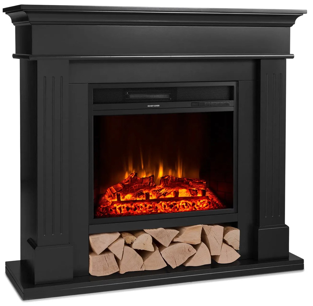 Klarstein Las Pilas, elektrický krb, 900/1800 W, týdenní časovač, dálkové ovládání