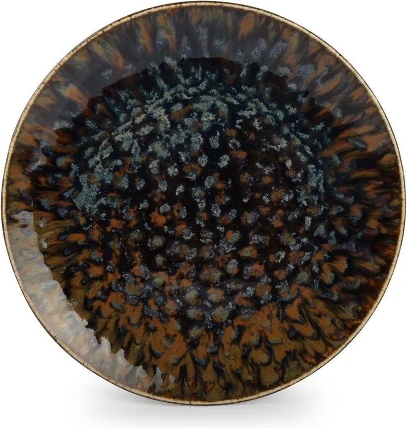 Hnědý porcelánový talíř ø 27 cm Resto – BonBistro