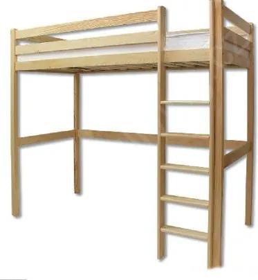 Drewmax Dřevěná postel 90x200 LK135 borovice