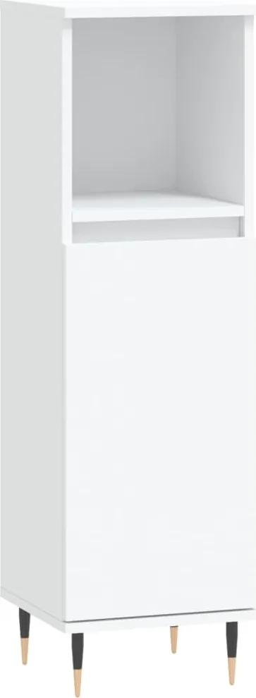 vidaXL 3dílný set koupelnového nábytku kompozitní dřevo [3190267] Barva: šedá sonoma