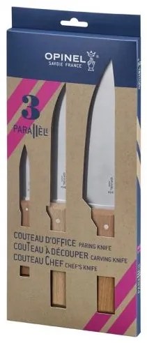 Opinel Sada kuchyňských nožů Classic 3 ks