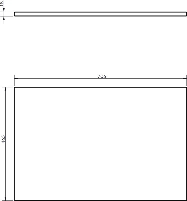 Mexen Orio, koupelnová skříňka 70 cm s horní částí, 2 zásuvky, grafitová matná, 91A10-07047-2-BFFC66