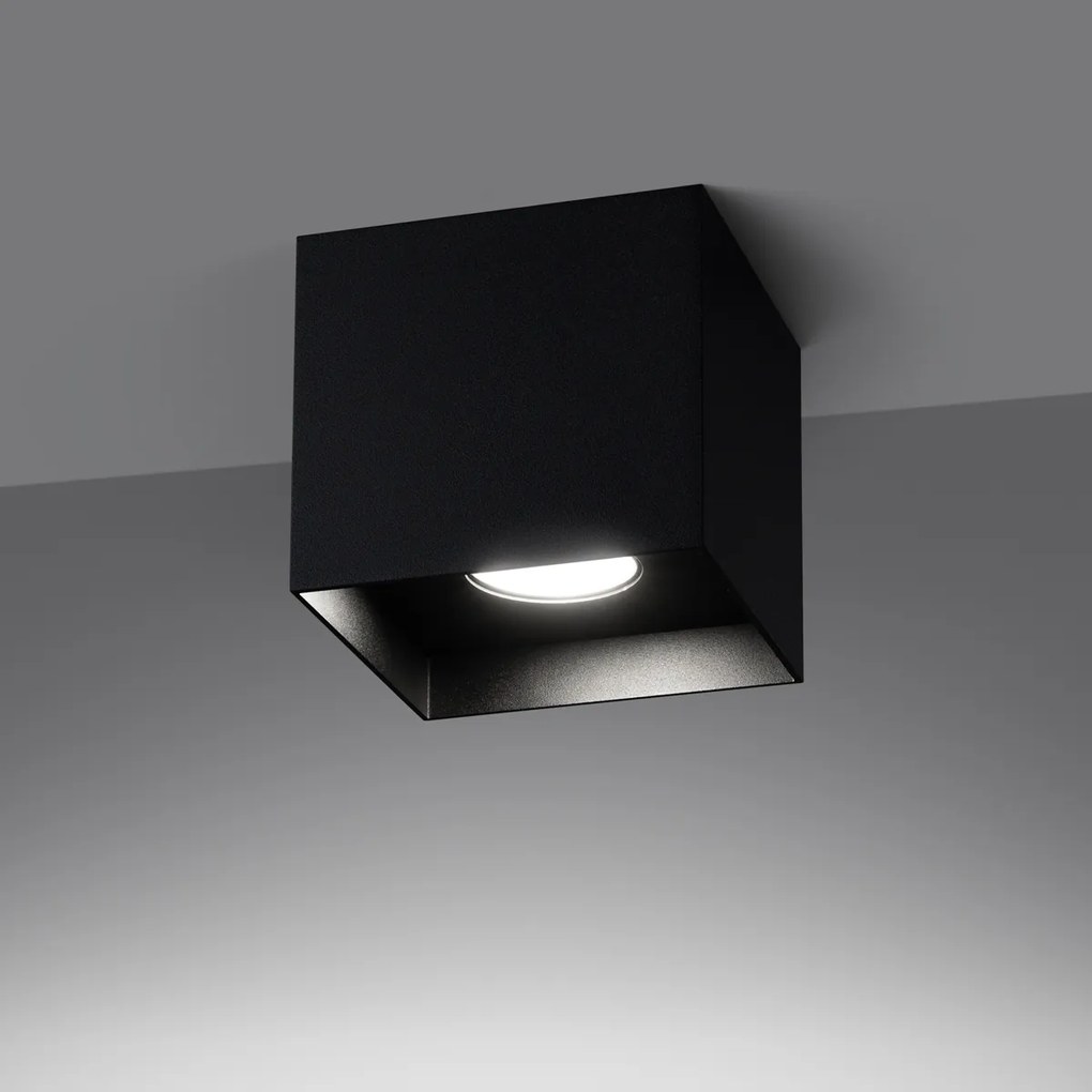 Sollux Lighting Stropní svítidlo HATI Černá
