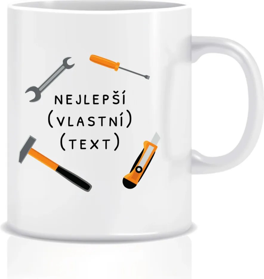 Personalizovaný klasický bílý hrníček 300 ml - nejlepší v oboru