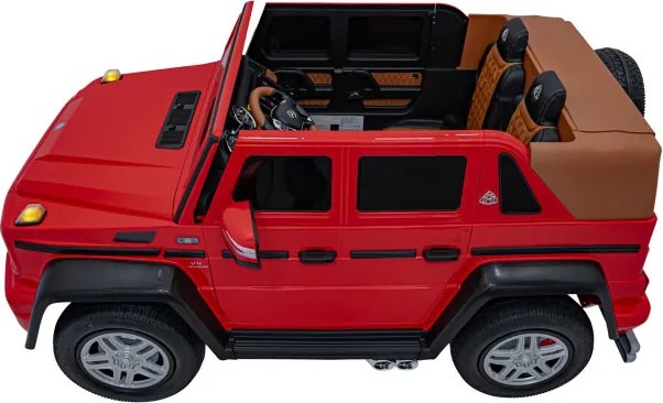 Elektrické autíčko Mercedes Benz MAYBACH G650 červené