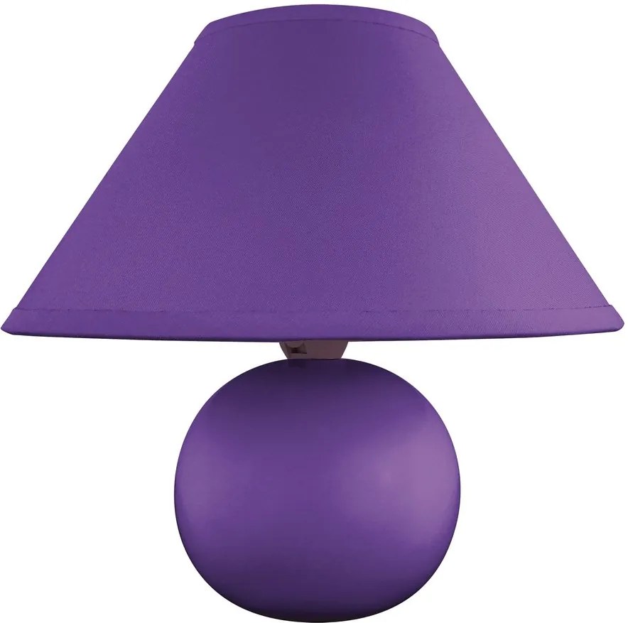 Rábalux Ariel 4920 noční stolní lampa  fialový   keramika   E14 1x MAX 40W   IP20