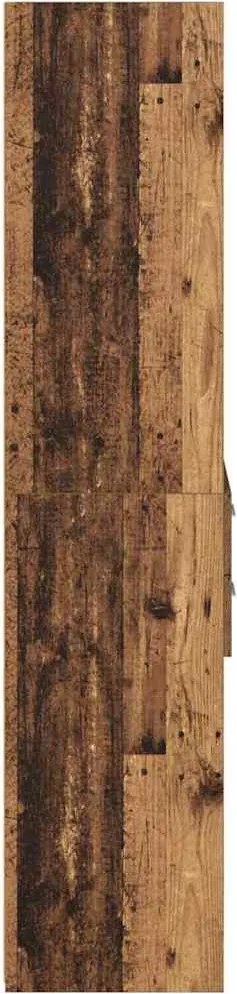 Vysoký bufet Staré dřevo 40 x 42,5 x 185 cm Kompozitní dřevo 3402635