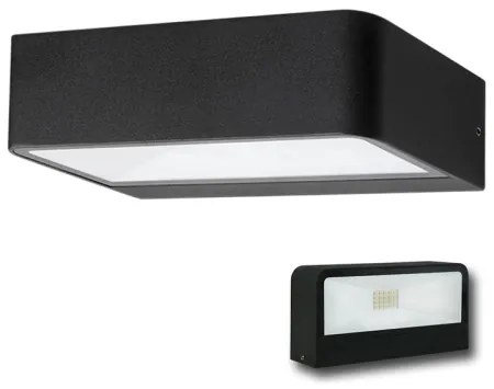 LED svítidlo McLED Cygnus, 8W, 4000K, IP65, černá ML-518.002.19.0