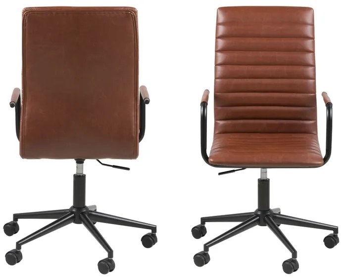 Designová kancelářská židle Narina brandy