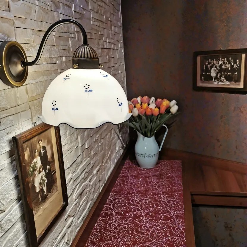 Svítidla KOLARZ Náhradní stínidlo Kolarz Nonna - modré/průměr 20 cm