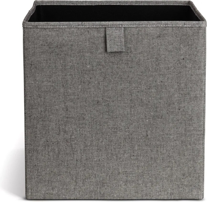 Šedý látkový úložný box 32x31,5x31,5 cm Soft Storage Cube – Bigso