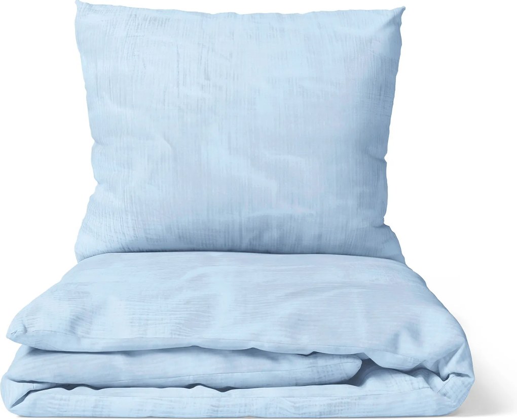 Mušelínové povlečení Sky blue Velikost: 140 x 200 + 70 x 90