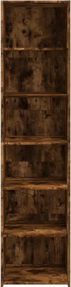 Skříň highboard kouřový dub 45 x 41 x 185 cm kompozitní dřevo 3281677