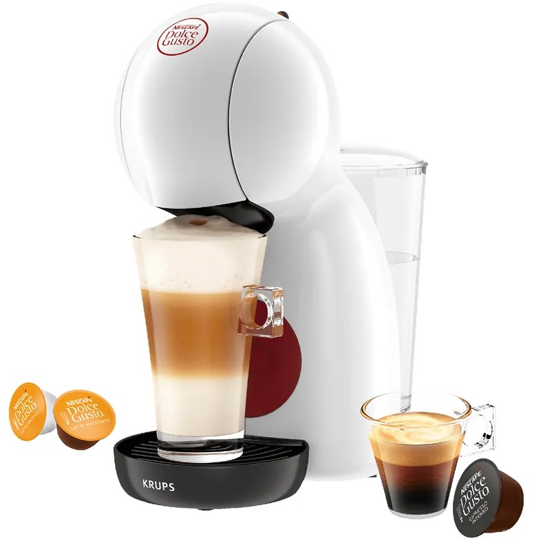 Kapslový kávovar KRUPS Nescafé Dolce Gusto Piccolo XS KP1A3110 Bílý