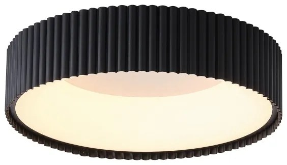 LED Stropní svítidlo HALLO LED/30W/230V 3000K černá pr. 46 cm