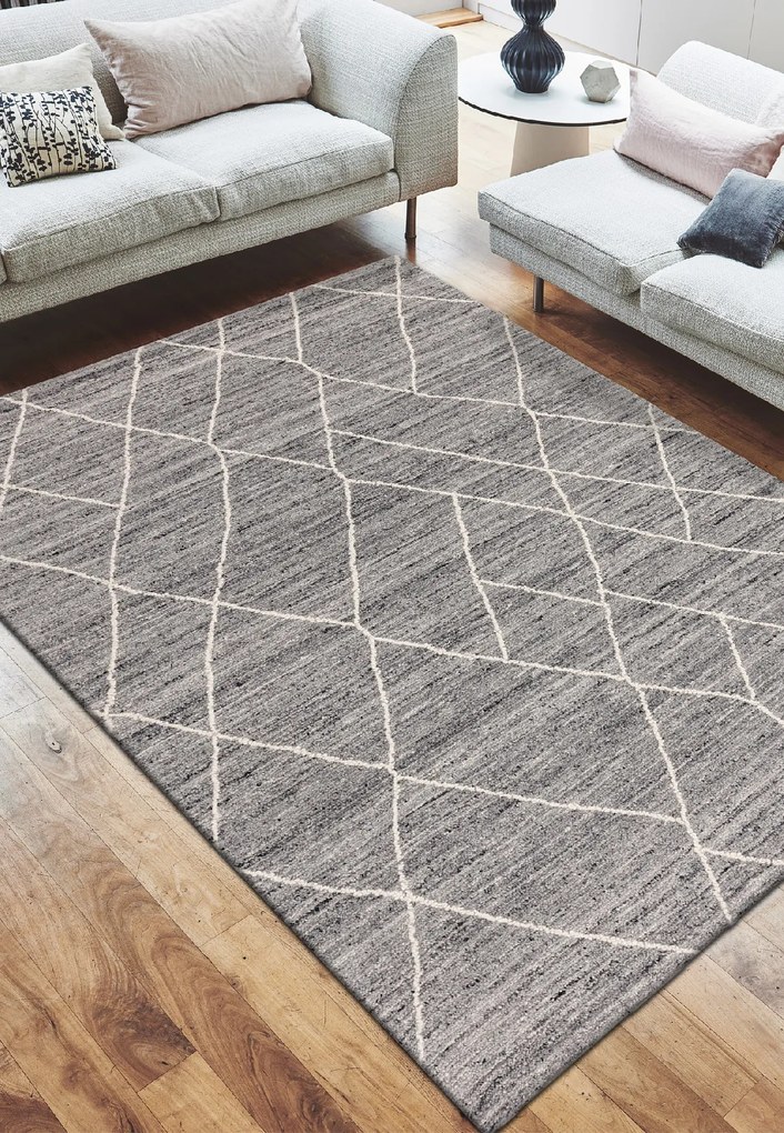 Tribeca Design Kusový koberec El Jefe Charcoal Rozměry: 200x290 cm
