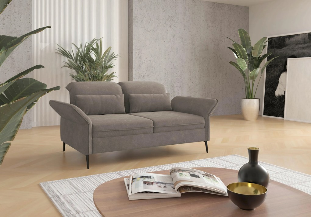XXXLutz TŘÍMÍSTNÁ POHOVKA, textil, jílová barva Sit & More - Pohovky - 00014401188C