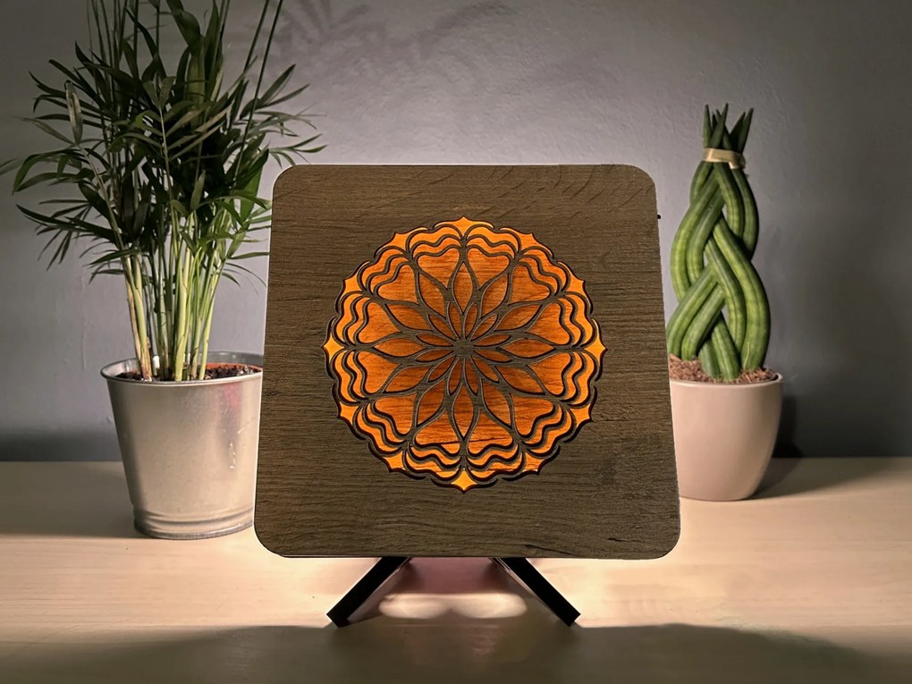 Li-Go "Retrívr" lampa 19x19 cm provedení povrchu: jedle