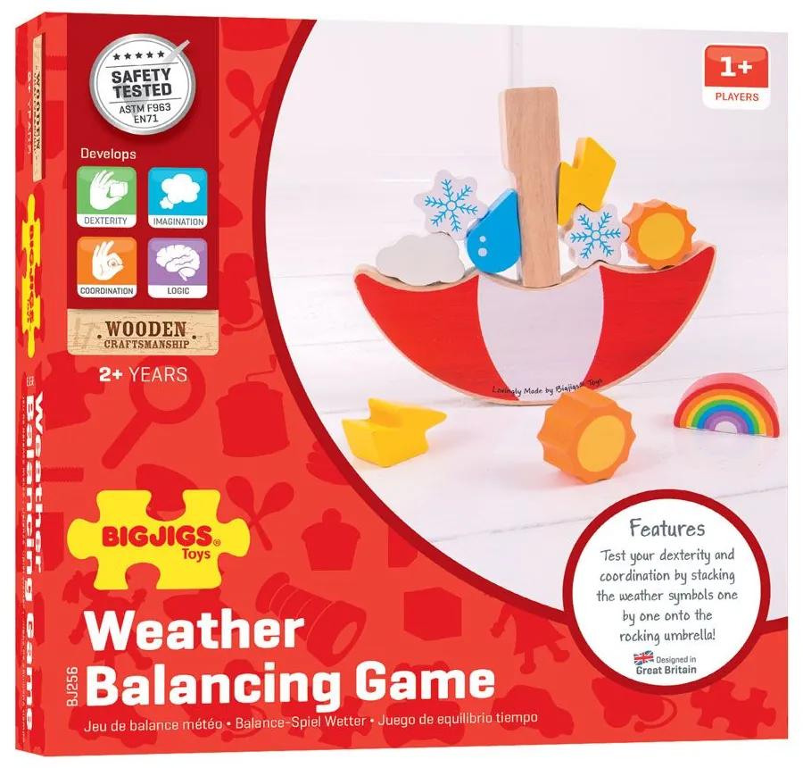 Bigjigs Toys Balanční hra - Počasí