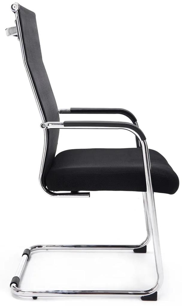 Kancelářská židle Worsley - síťovaný potah | černá