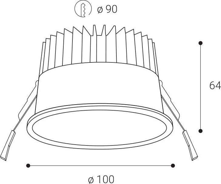LED2 2095141D LED2 Zápustné venkovní svítidlo VIGO S, W DALI/PUSH DIM 18W 4000K bílá - LED2 Lighting