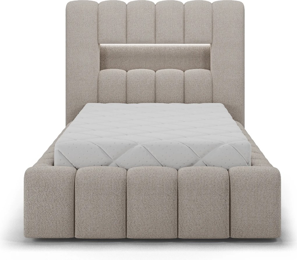 Postel Lamica 90x200 + Kovový rám/plynový výtah/kontejner