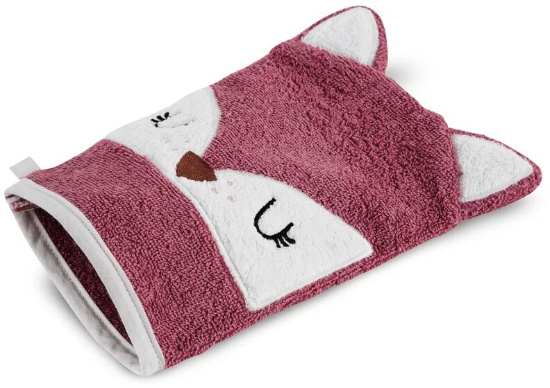 Dětská osuška 15x21 Baby 70 pink fox 350g/m2 Eurofirany