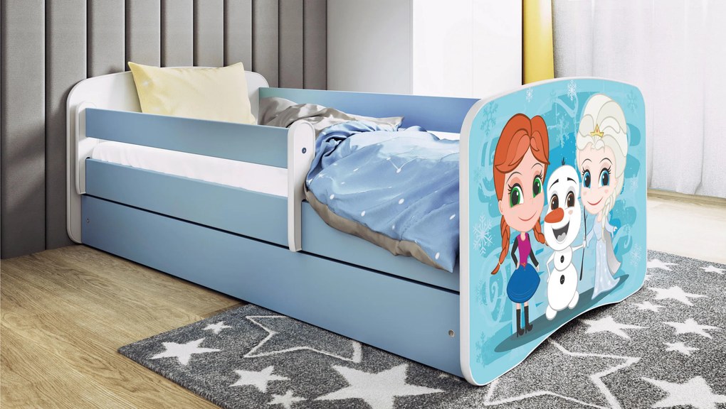 XXXLutz POSTEL PRO DĚTI A MLÁDEŽ 80/160 cm, modrá, bílá MID.YOU - Dětské pokoje sestavy - 002142000224