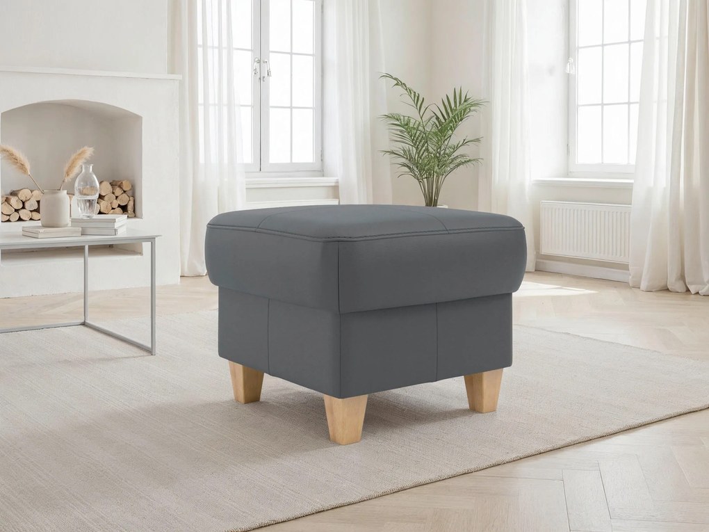 XXXLutz TABURET, kůže, 58/48/58 cm Sit & More - Taburety - 0001440332K1