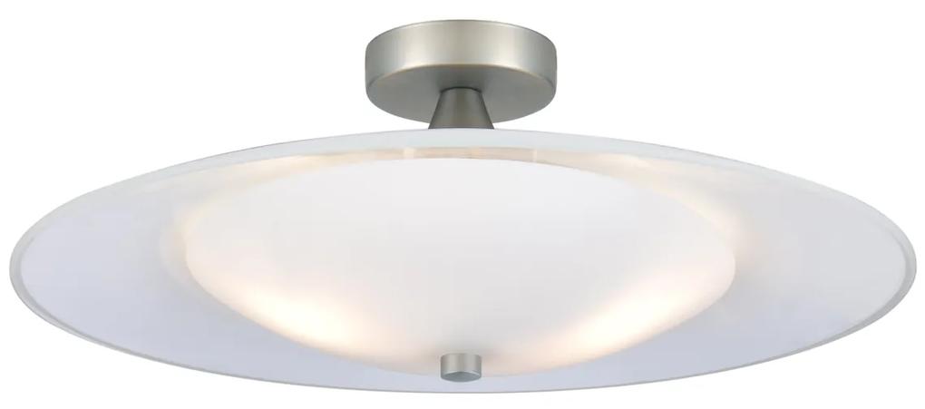 Halo Design 990167 stropní lampa Baroni, opálové sklo, kov, hliník, ø46cm