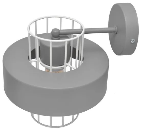 Nástěnné svítidlo VOLTA 1xE27/15W/230V šedá