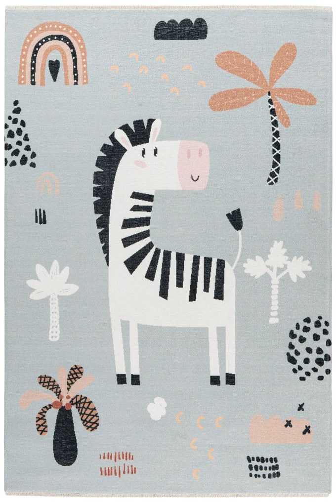 Obsession, Kusový koberec My Greta 624 Zebra, 115x170, vícebarevná, dětský pokoj