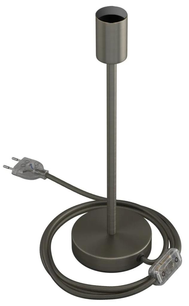 creative cables Kovová stolní lampa Alzaluce Velikost: 15 cm, Barva: Mosaz