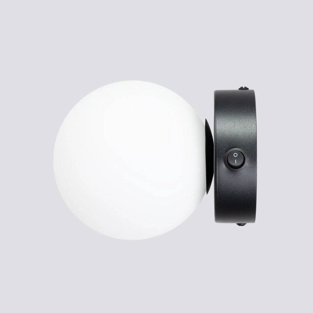 Sollux Lighting Nástěnné svítidlo YOLI 1 černé