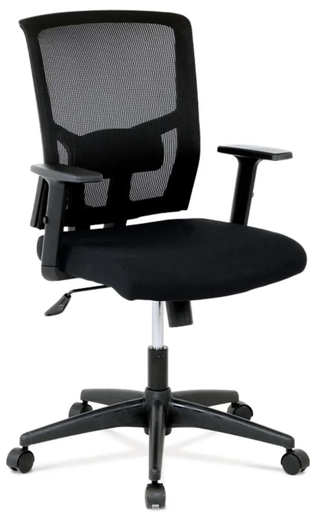 Kancelářská židle KA-B1012 BK, látka černá