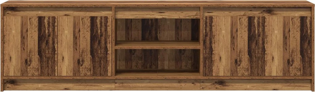TV jednotky 180 x 34 x 50 cm Hnědá Kompozitní dřevo 3378504