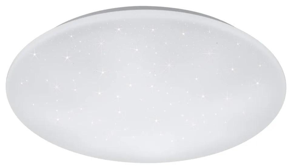 Bílé kulaté LED stropní svítidlo Trio Kato, průměr 60 cm
