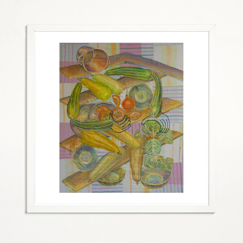 Daniela Krajčová | Tekvice Rám: Bez rámu, Velikost: 60 x 60 cm