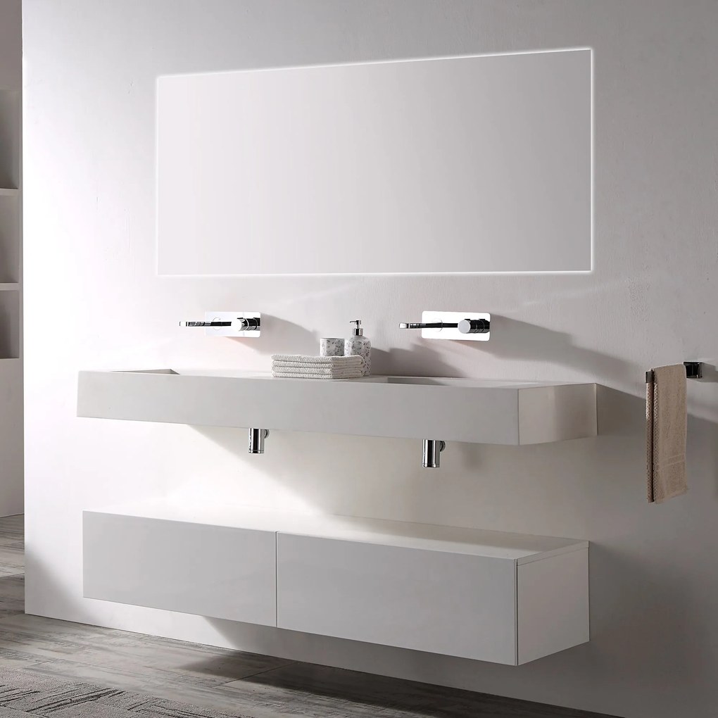 Koupelnová skříňka TLB150 - 150 x 43 x 28 cm - možnost volby barvyTechnologie Soft-Close