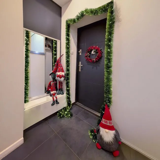 LED vánoční girlanda na stromek zelená