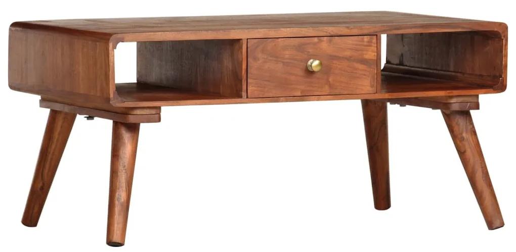 Konferenční stolek Perdido - masivní akáciové dřevo | 85x50x41 cm