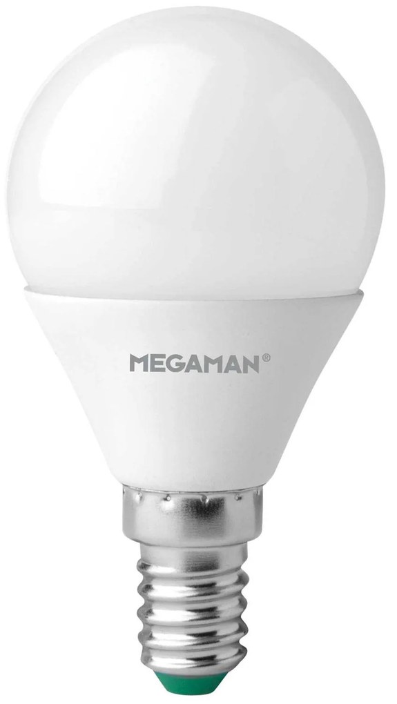 LED žárovka E14 kapka 4,9W, opál, univerzální bílá