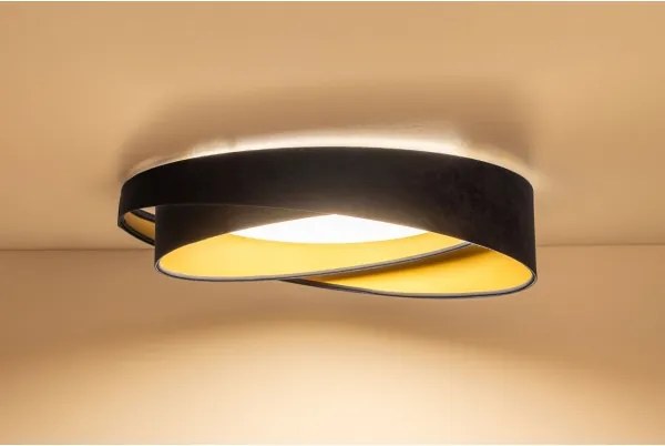 LED Stropní svítidlo GALAXY MODERN LED/24W/230V pr. 55 cm modrá/zlatá