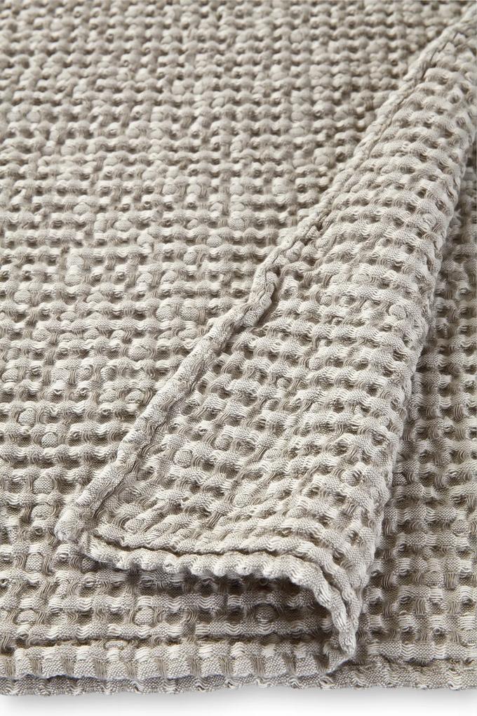 Wooline Jemný vaflový ručník, béžový